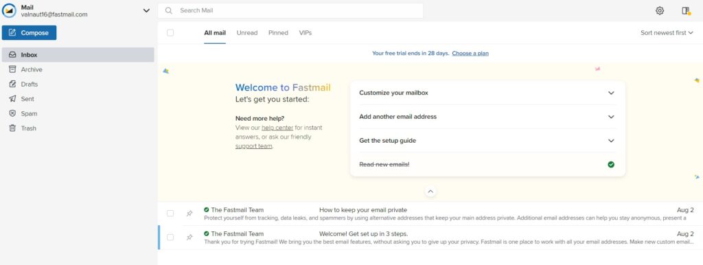 Fastmail Review [2025]: A Secure, Ad-Free Email Alternative Worth ...